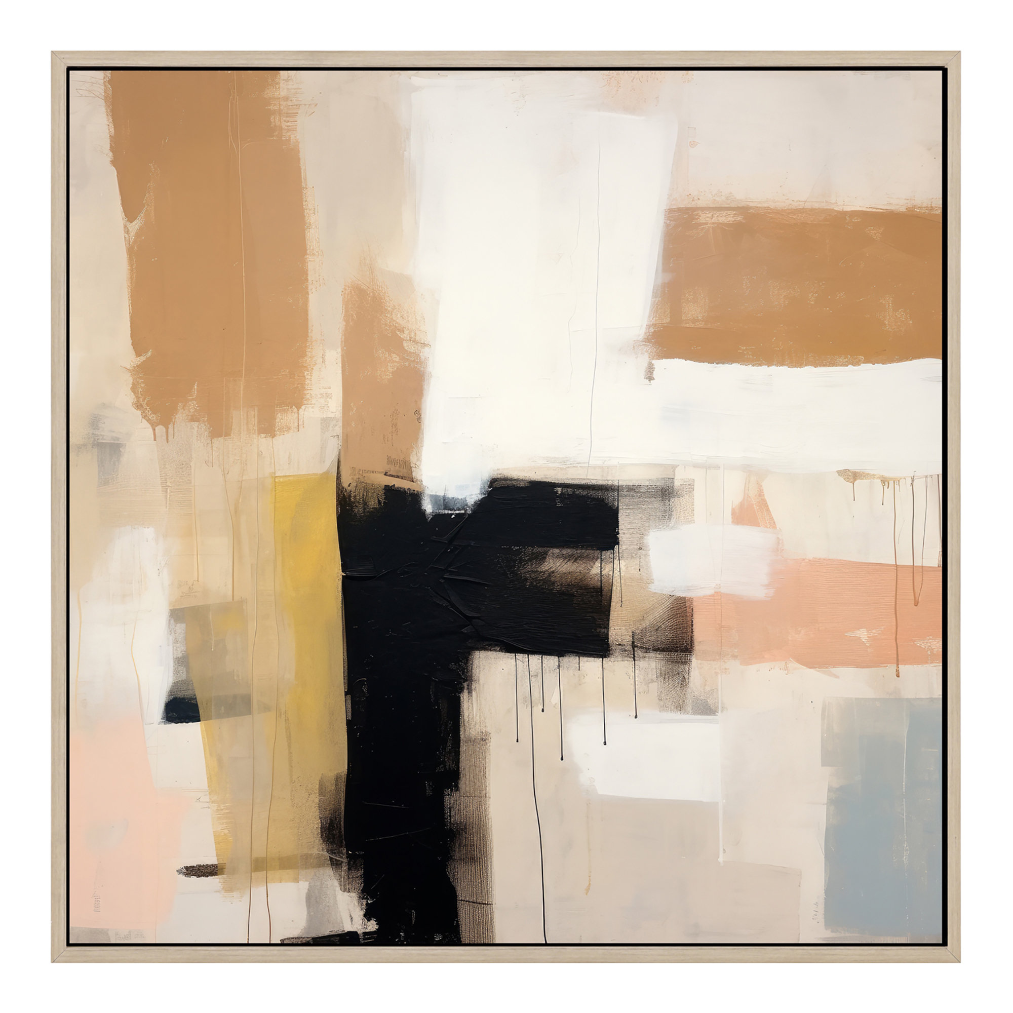 Hokku Designs Whispered Tones I White Oak (EC1917) | Wayfair